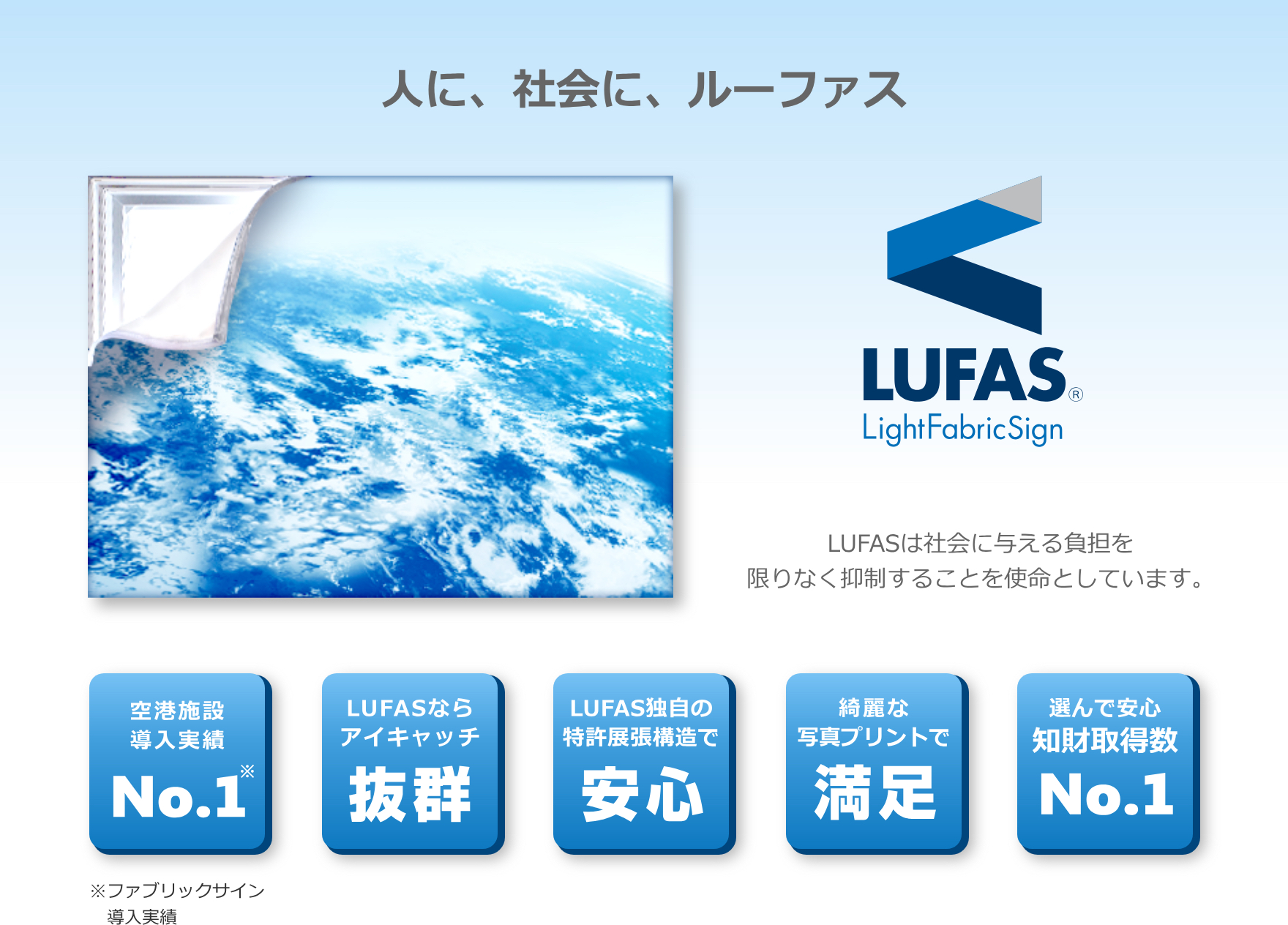 ファブリックサインの考え方を変える「綺麗な仕上がり」フレームのシンプル設計が見せる「美」LUFASはすべての常識を変えます。 - ファブリック ...